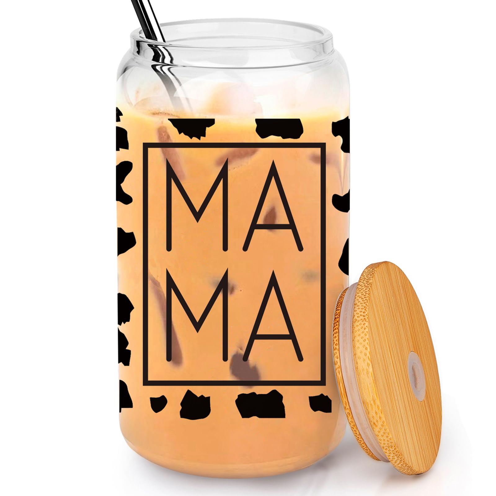 Gifts for Mom from Daughter, Son - Christmas Gifts for Mom - Mom Birthday Gifts, Best Birthday Gifts for Mom - Mother Gifts, Mama Gifts, New Mom Gifts, Gifts for Mom - 16 oz Mom Beer Can Glass