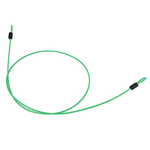 Exquisite Appearance PVC Security Lock, Practical Cable Bicycle Lock, Portable Motorcycle for Bicycle Autocycle Bike Scooter (Green)