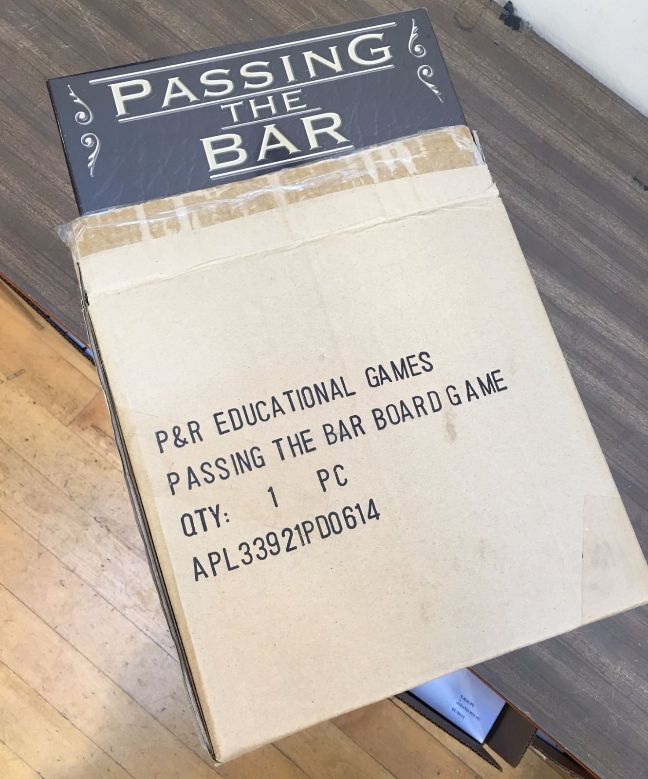 Passing the Bar Board Game
