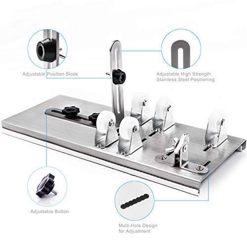 Glass Bottle Cutter, Upgraded Bottle Cutting Tool Kit, DIY Machine for Cutting Wine, Beer, Liquor, Whiskey, Alcohol, Champagne, Bottle Cutter for Round Bottle by Camdios