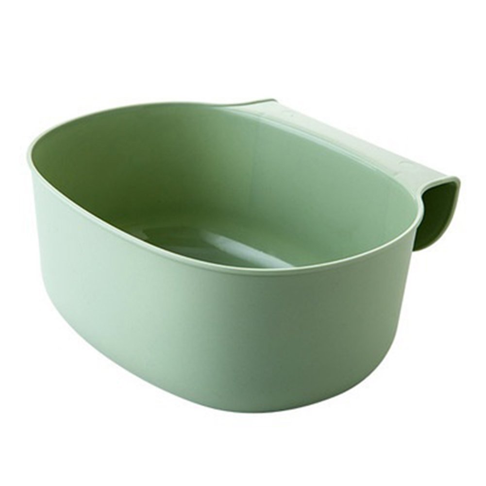 wsloftyGYd Kitchen Cabinet Hanging Garbage Waste Bin Can Trash Barrel Storage Container