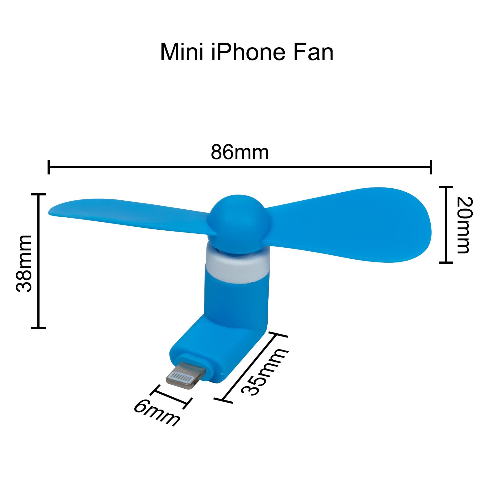 iPhone Fan, 3 Pack Portable Cell Phone fan Compatible for Mini Fan for iPhone 14, iPhone 14 Pro, iPhone 14 Pro Max, iPhone 13/13 Pro Max/13 Mini, 12/12PlusXR, XS, X, 11/11 Plus, 8/8 Plus, ipad