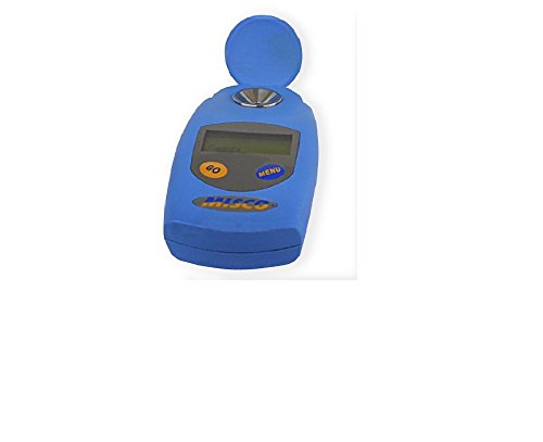 MISCO PA202 Palm Abbe Digital Handheld Refractometer, Brix Scale 0-85.0, Refractive Index, Sugar Content- NO Armor Jacket