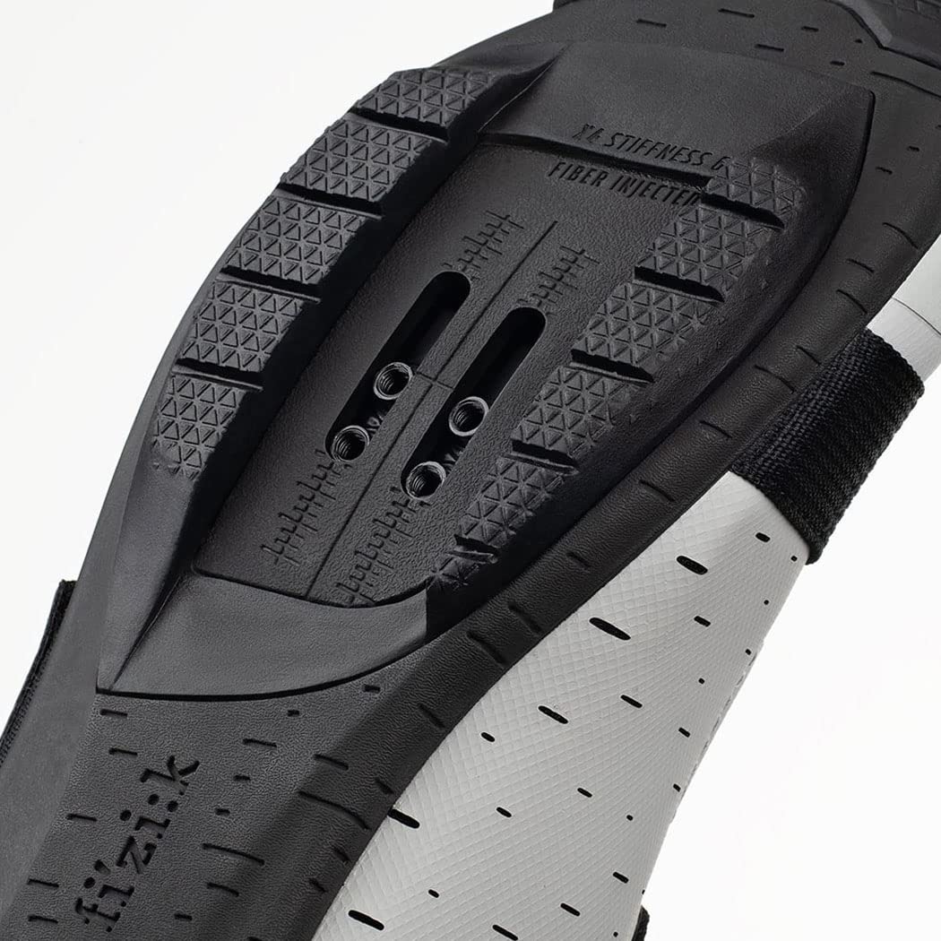 Fizik Unisex's Modern Cycling Shoes, Grey Black, 44.5 EU