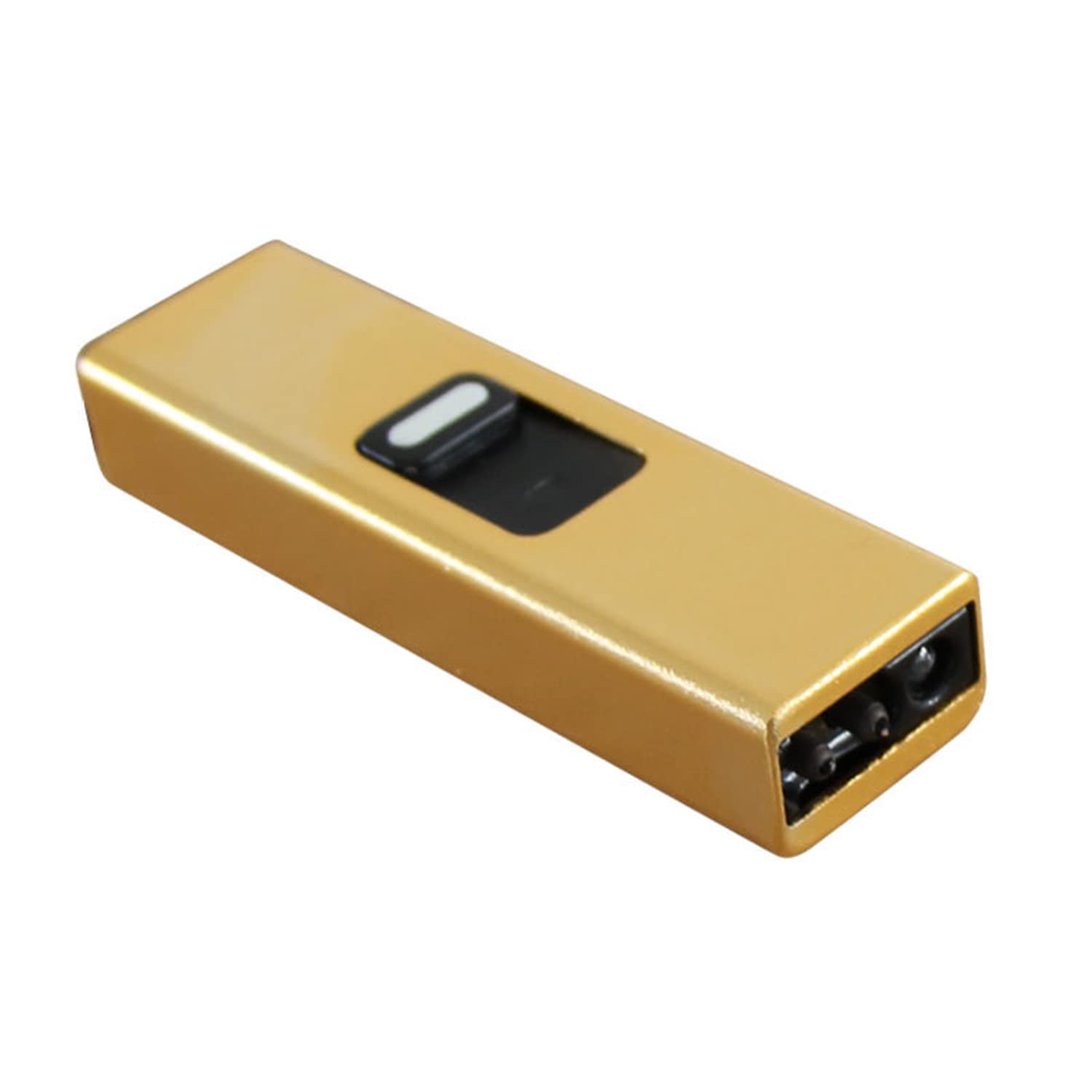 Fashion Woman Micro USB Keychain Stun Gun Rechargeable with LED Flashlight