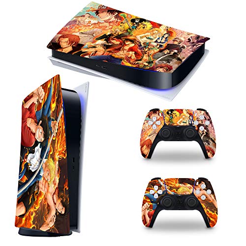 Find Find Treasure - PS5 Standard Edition Skin Console and 2 Controller, Vinyl Decal Sticker Full Cover Protective