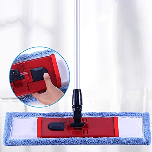 JHHDP Professional Microfiber Mop Stainless Steel Handle Premium Mop PadsMicrofiber Cloths