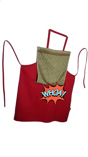 Kiss The Cook Prank Apron - Perfect Gag For Dad & Barbecue Parties
