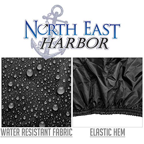 NEH Premium Waterproof Snow Blower Cover - (47" x 30" x 37") - Superior All Weather Protection Storage Cover - Black