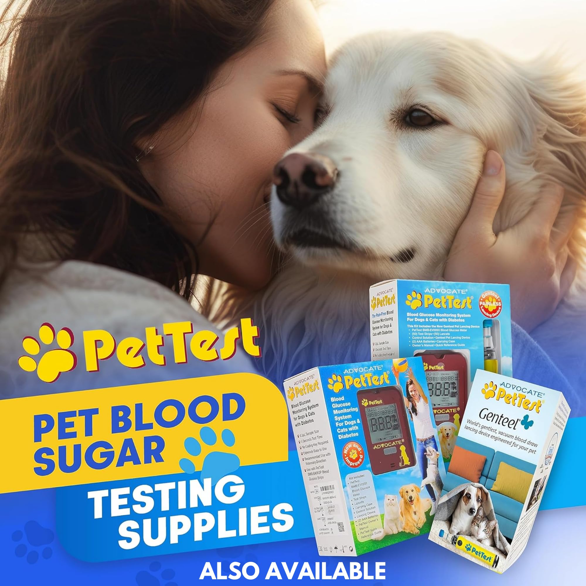 Pet UTI Health Bundle: PetTest UTI Test Strips + D Mannose Cranberry Supplement for Dog UTI Treatment and Cat UTI Remedy - Easy Home Urinary Tract Infection Detection & Support Cats & Dogs