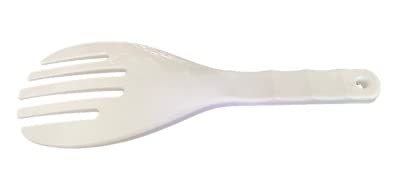 Jumbo Large Plastic Rice Paddle Spatula Scoop Fork-Like, 10.63" (27 cm) Long, 1 pcs per case