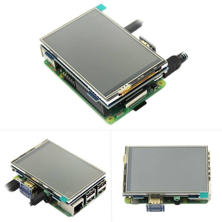 MPI3508 3.5 inch USB Touchs Screen Real HD 1920x1080 LCD Display for Raspberry Pi 3/2/B+/B/A+