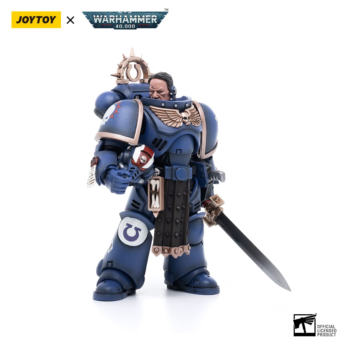 JoyToy Warhammer 40K 1/18 Action Figure Mecha joy toy Model Toys Ultramarines Primaris Lieutenant Amulius