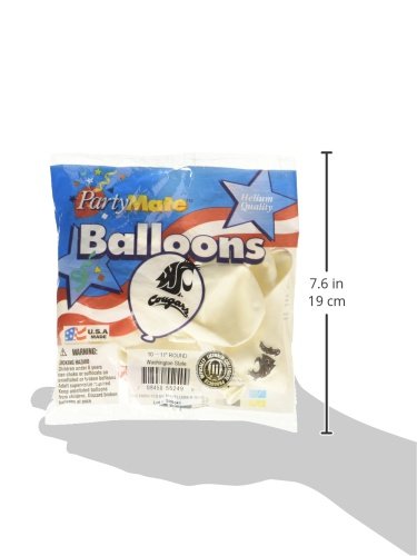 Pioneer Balloon Company 11" Washington ST-Latex 10CT, One size, Multicolor