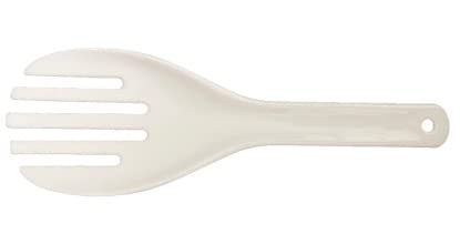 Jumbo Large Plastic Rice Paddle Spatula Scoop Fork-Like, 10.63" (27 cm) Long, 1 pcs per case