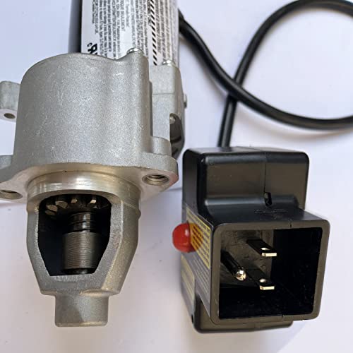 JQ170-2 Starter Motor 120V 14T Compatible with Storm Force LCT 291cc Snow Blower OHV Gas Engine 2021 and Later