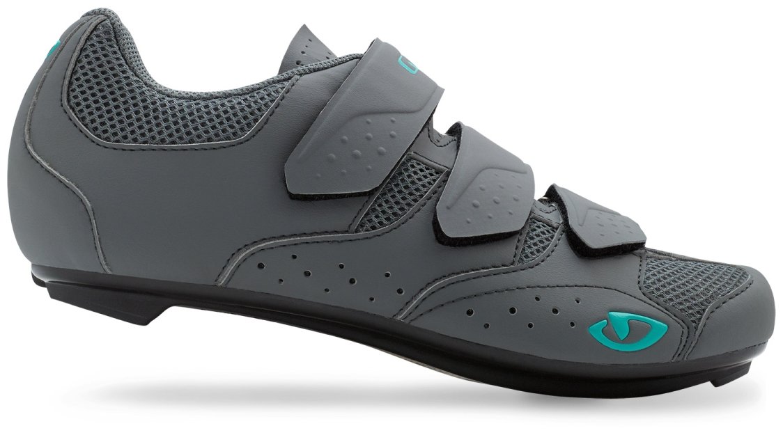 Giro Techne W Womens Road Cycling Shoe − 38, Titanium/Glacier (2020)