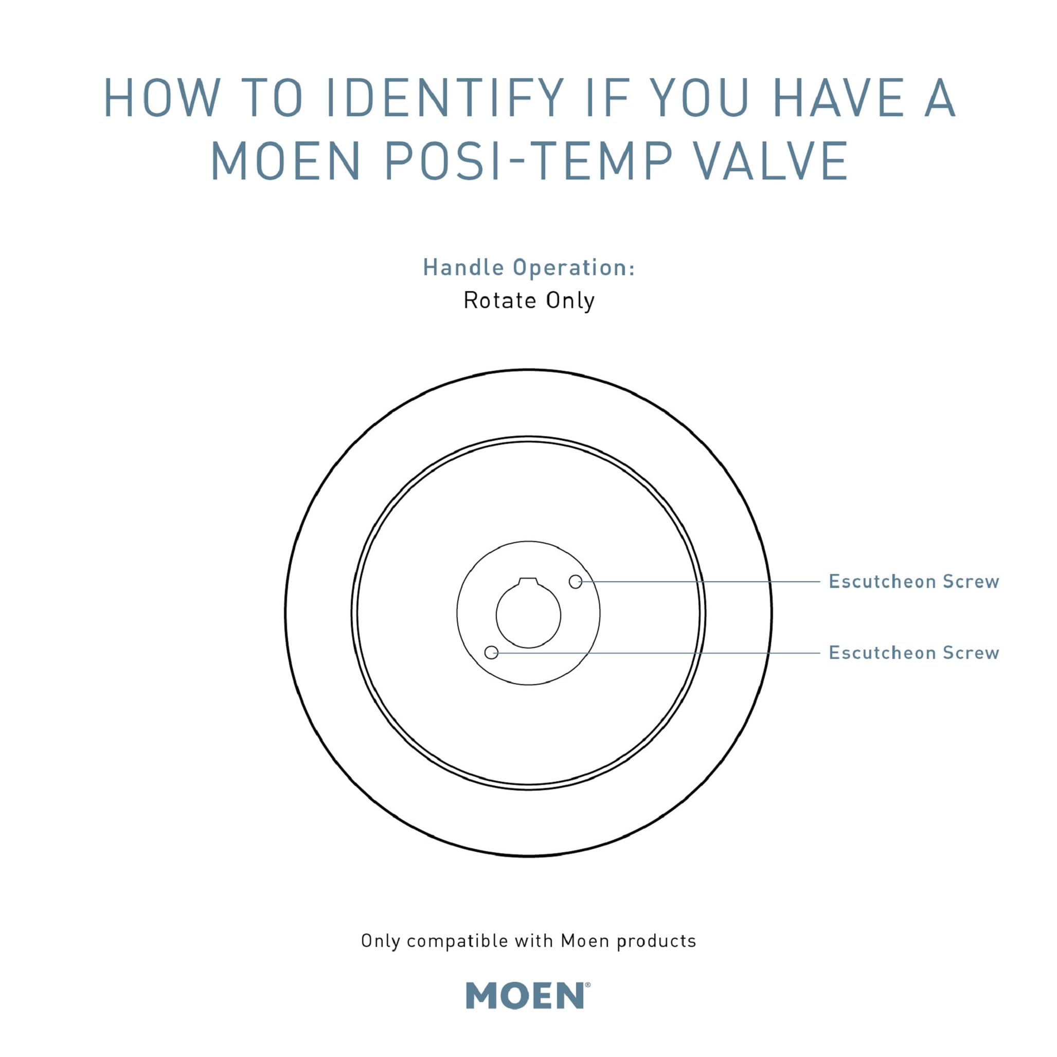Moen Weymouth Brushed Gold Posi-Temp Shower Trim Kit, Valve Required, including 9-Inch 2-Spray Rainshower, TS32102BG