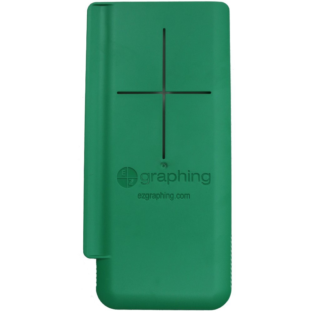 EZ Graphing Green Hard Slide Cover for TI 84 Plus CE (See Description for Details)