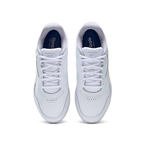 Reebok men's Ultra 7 Dmx Max Walking Shoe, White/Cold Grey/Collegiate Royal, 10.5 US