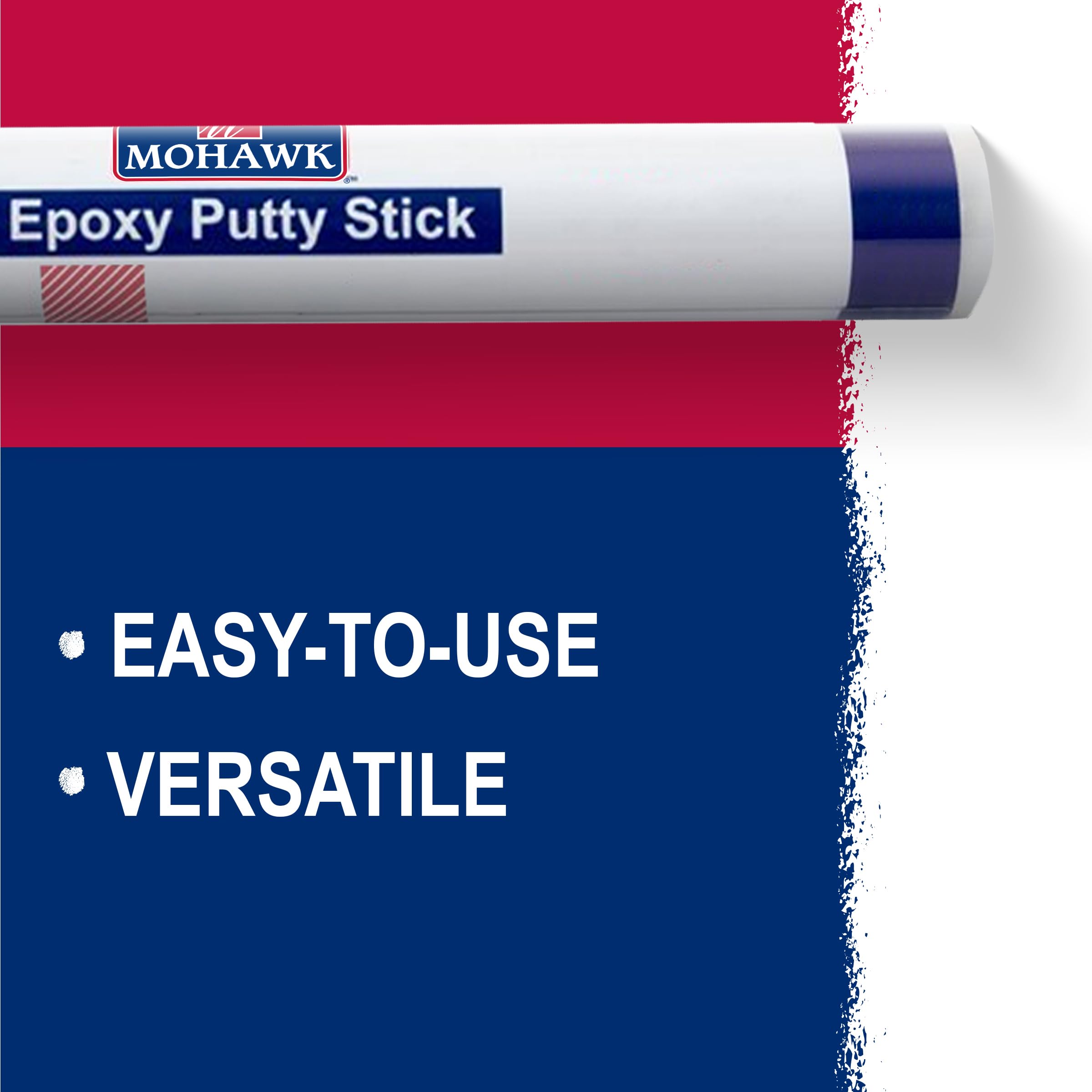 Mohawk Epoxy Putty Stick (Black) for Permanently Repairing Wood and Other Hard Surfaces