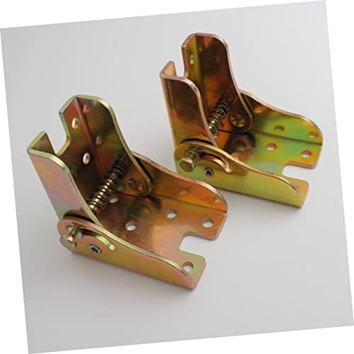GATHINESS 2pcs Table Legs Folding Hinge Folding Shelves Furniture Leg Folding Hinge Folding Shelf Hinge Foldable Support Bracket Collapsible Support Leg Lock Coffee Table Legs Right Angle