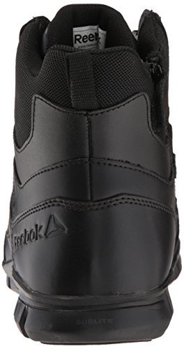 Reebok mens Sublite Cushion 6 Inch Military Tactical Boot, Black, 7.5 Wide US