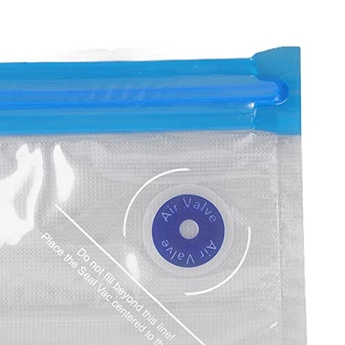 Oumefar 3D Printer Filament Vacuum Sealed Pack, 10Pcs 3D Printer Filament Storage Bags Flexibility Dry Keeping PE PP with Hand Pump for Food for Pet Supplies Mechanicalcomponents