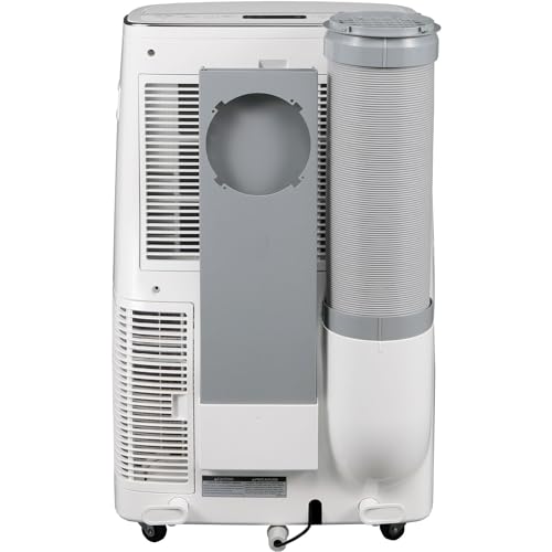 LG Dual Inverter Portable Air Conditioner Unit for Medium Rooms, Bedroom, Office, Kitchen, Dining Room, 115V, Cools up to 500 Sq. Ft., 3 Speeds, 24-hour Timer, with Wi-Fi Control and Remote, White