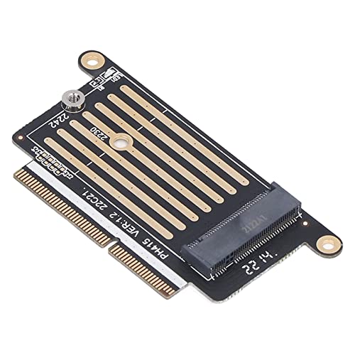Jeanoko SSD Convert Card, Practical PCB Material M.2 NVME Riser Card Wide Applicability Lightweight for Notebook Computer