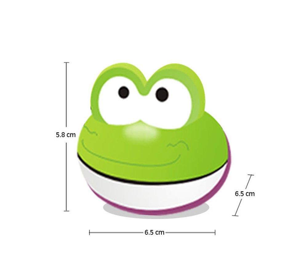 Golandstar Cute Cartoon Animal Timers Mini 55 Minutes Mechanical Kitchen Cooking Timer Clock Loud Alarm Counters (Green Frog)