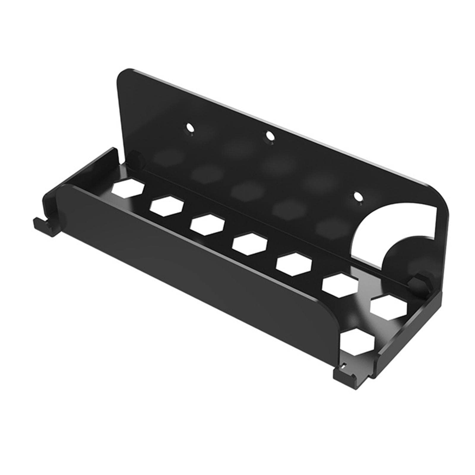 KOZEEY Universal Gaming Console Wall Mount Bracket for Storage Holder Mobile Phone, Black