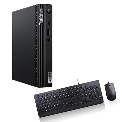 Lenovo ThinkCentre M75q Tiny Gen 2 Home & Business Mini Desktop (AMD Ryzen 5 PRO 5650GE 6-Core, 32GB RAM, 2TB PCIe SSD, AMD Radeon, WiFi, Bluetooth, HDMI, Win 11 Pro) Refurbished (Renewed)