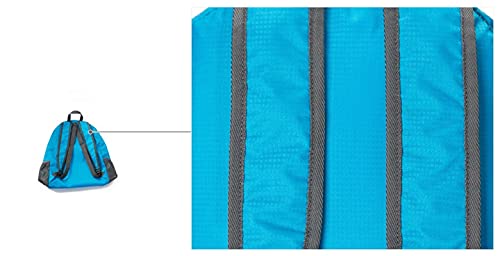 PAXLAMB Backpack Packable Foldable Ultra Lightweight Water Resistant Durable Camping Travel Hiking Daypack for Men Women (Black)
