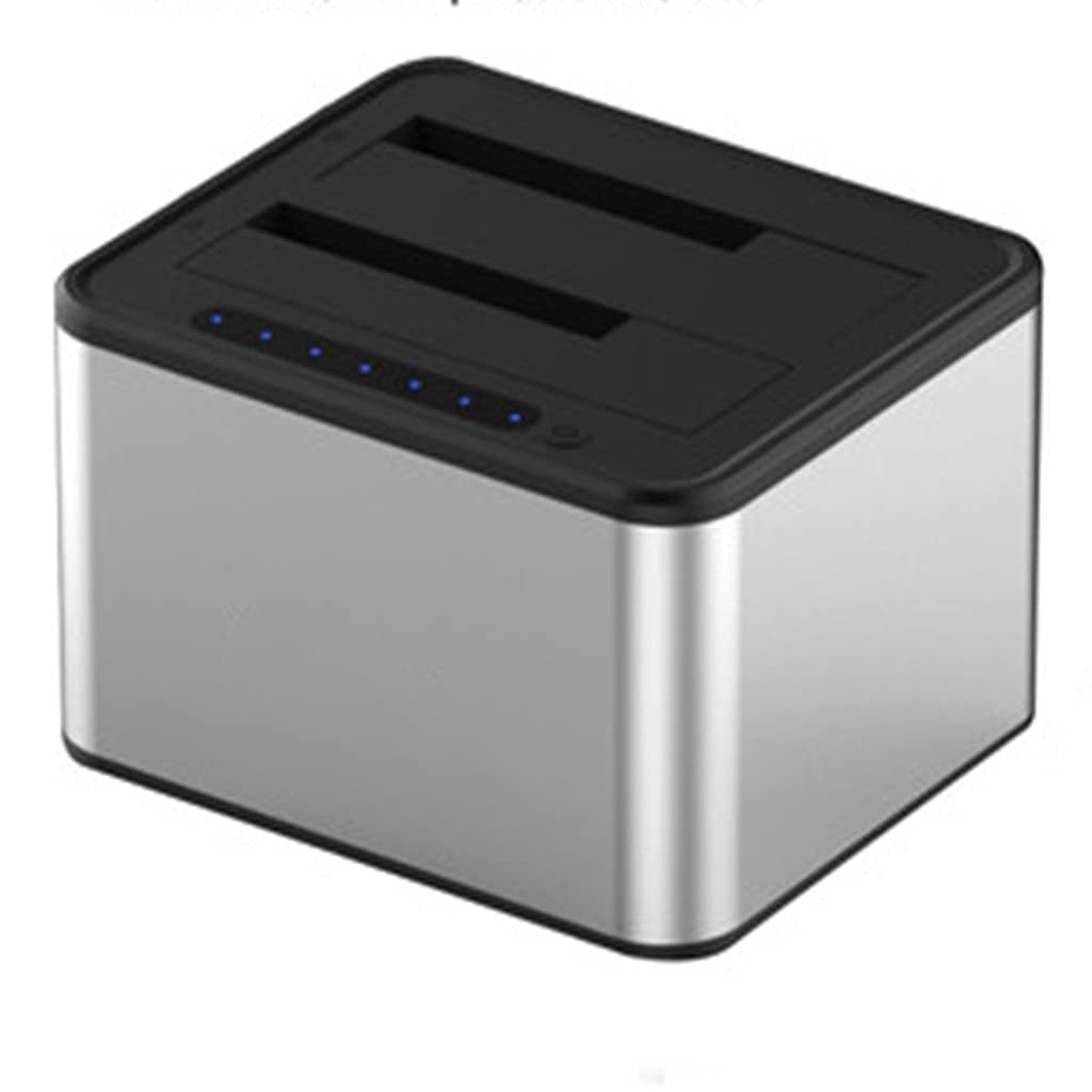 LHLLHL Aluminum 2.5"/3.5" Compatible 5GBPS HDD SSD External Case Enclosure Hard Drive HDD Docking Station USB 3.0 HDD Box