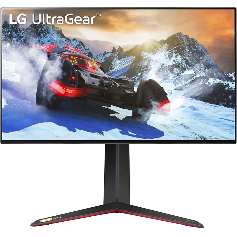 LG 27GP950-B 27" Ultragear 4K UHD Nano IPS 1ms 144Hz G-Sync Gaming Monitor Bundle with 3 YR CPS Enhanced Protection Pack
