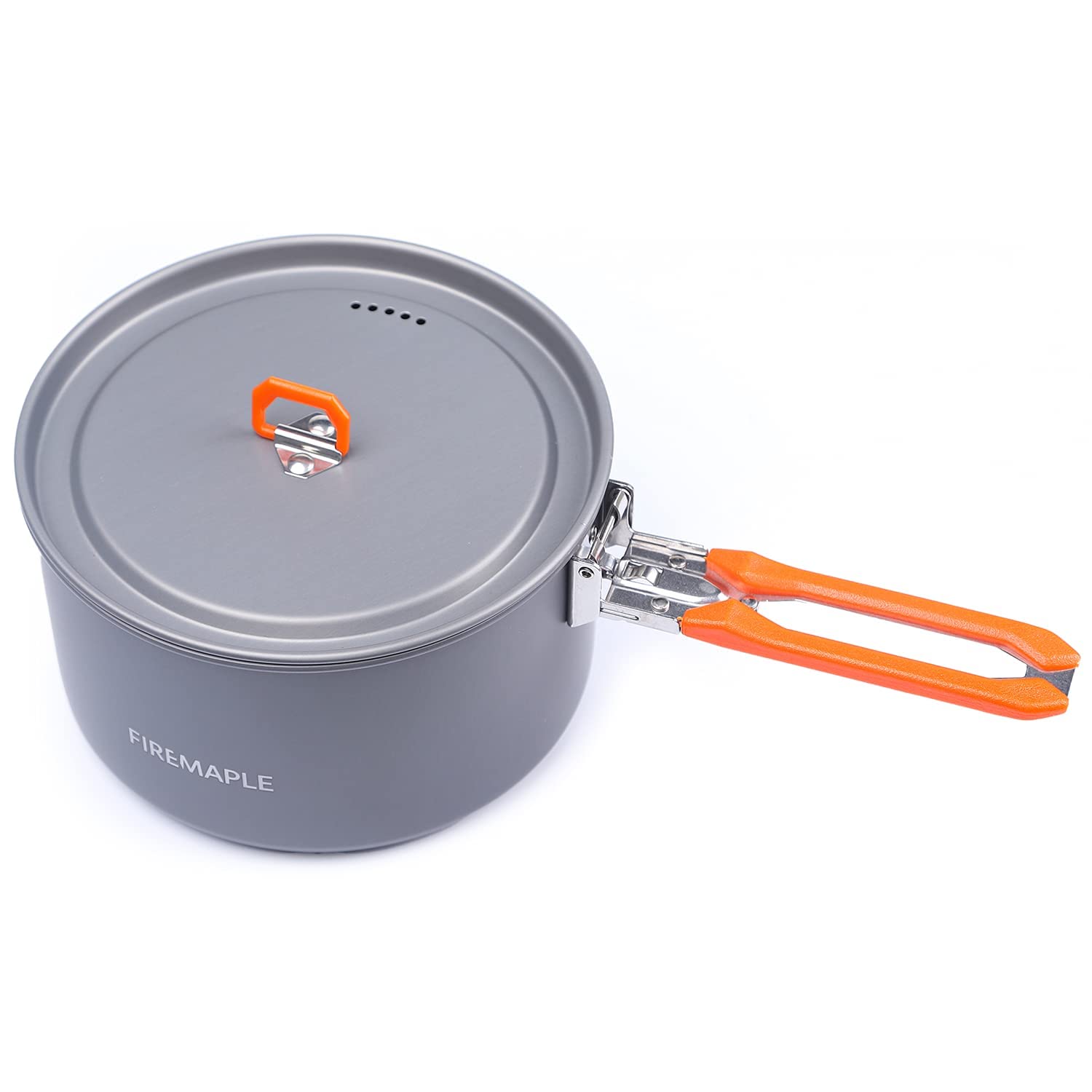 Fire-Maple Feast 2 Camping Cookware Set | Outdoor Cooking Gear Set with Pot, Kettle, Pan, Bowls and Spatula | Premium Construction | Ideal Mess Kit for Backpacking, Hiking, Car Camping and Emergency