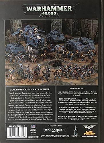 Space Wolf Codex (2014) Warhammer 40K