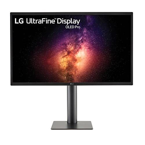 LG Ultrafine™ OLED Monitor (27EQ850) – 27 inch 4K UHD (3840 x 2160) OLED Pro Display with Adobe RGB 99%, DCI-P3 99%, 1M:1 Contrast Ratio, Hardware Calibration, Multi-Interface, USB Type-C™ (PD 90W)