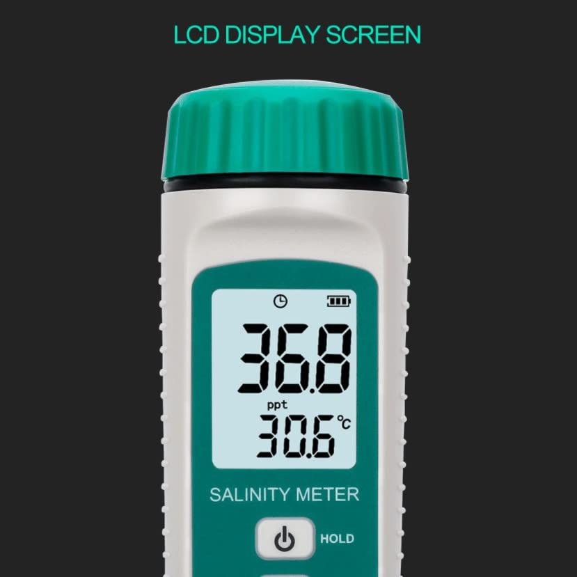 LHLLHL Digital Salinity Meter Tester Pen Food Beverages Salt Content Water Quality Test Aquarium Seawater Meter Measurement Salinometer