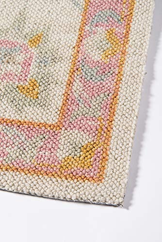 Momeni Anatolia Area Rug, 6'6" X 9', Pink
