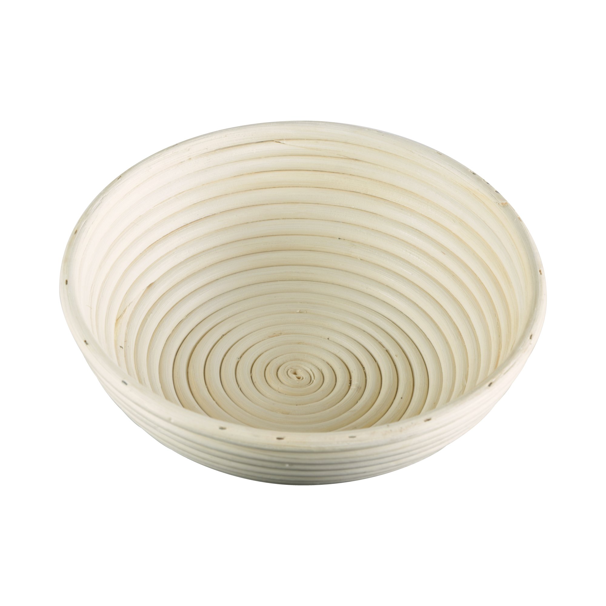 Frieling Round Proofing Basket, Brotform Bread Rising Banneton and Serving Basket, 10-Inch