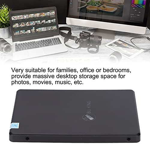 JINDI Solid State Drive, Long Service Life High Speed Transmission Mobile Hard Drive ECC Intelligent Error Correction for Desktop for Laptop(#5)