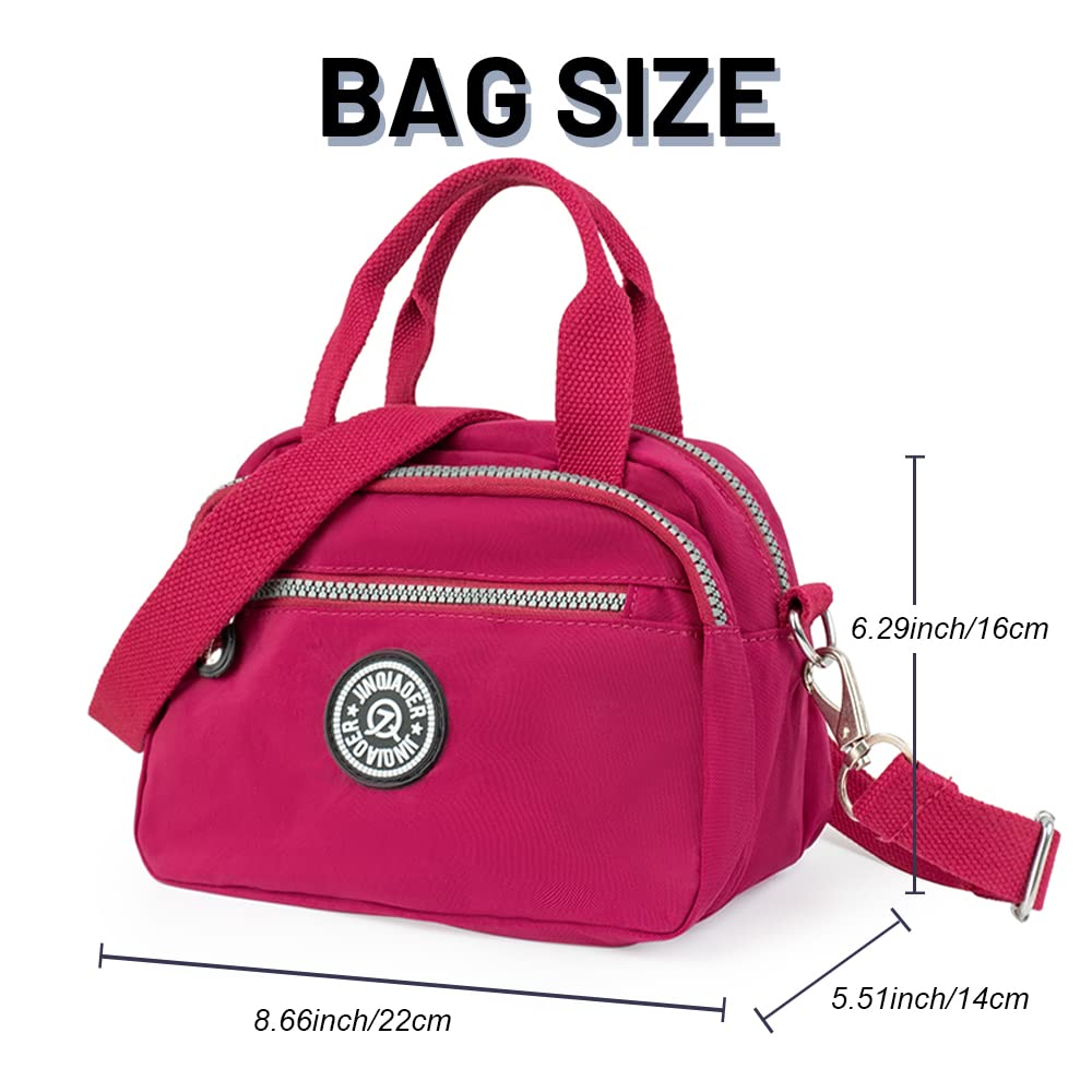 JBB Crossbody Bags for Women Waterproof Travel Shoulder Bag Handbag Roomy Multiple pockets