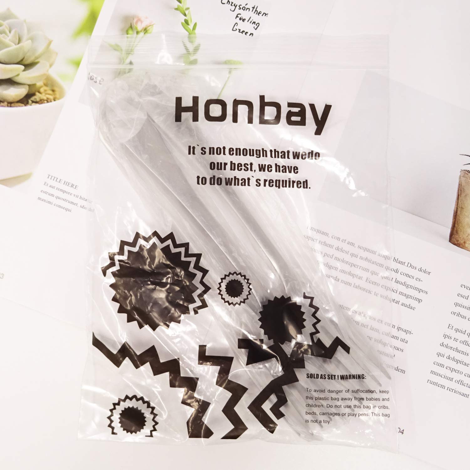 Honbay 4-Piece 18.5cm/7.28inch Stainless Steel Dinner Forks Salad Forks Dessert Forks for Home, Restaurant, Office, School and More