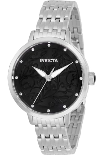 Invicta Womens Wildflower 36mm Stainless Steel Quartz Watch, Silver (Model: 31939)