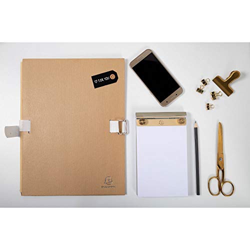 Exacompta 12512E Refill for FAF Block Number 2 Format 16 cm x 10 cm Sold in a Single Cardboard Box. Refill Plain White.