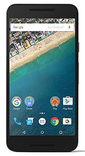 LG Nexus 5X Unlocked Smart Phone, 5.2" Ice Blue, 16GB Storage, US Warranty