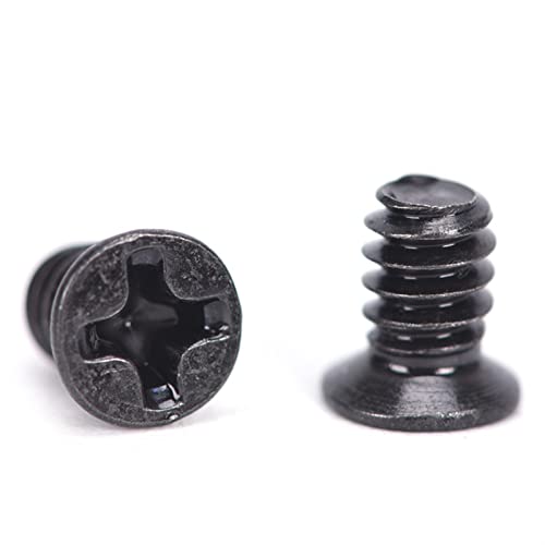 Kigauru Screw 100 PCS/lot Steel 3.5" Hard Drive HDD Tray Computer Chassis Hard Disk Black Screw