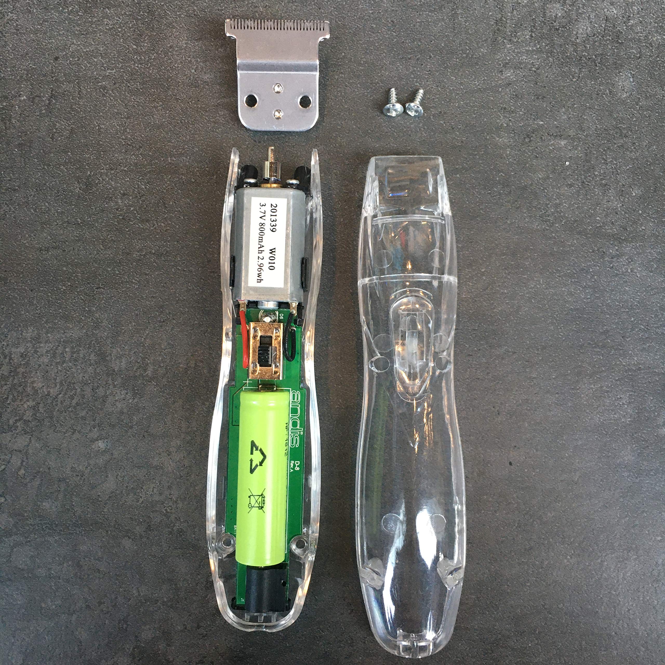 Full set of Clear Cover, Clear Housing For Slime Line Pro Li, D8 (CLEAR)